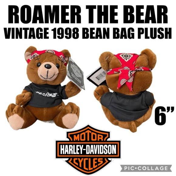 Harley-Davidson | Toys | Harleydavidson Usavintage 998roamer The Bear6 ...